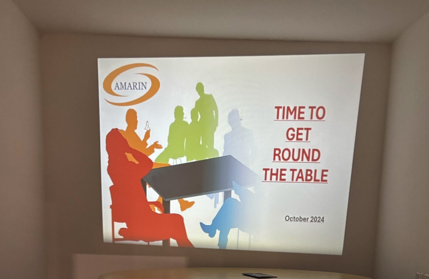 Time To Get Round The Table - Amarin Rubber