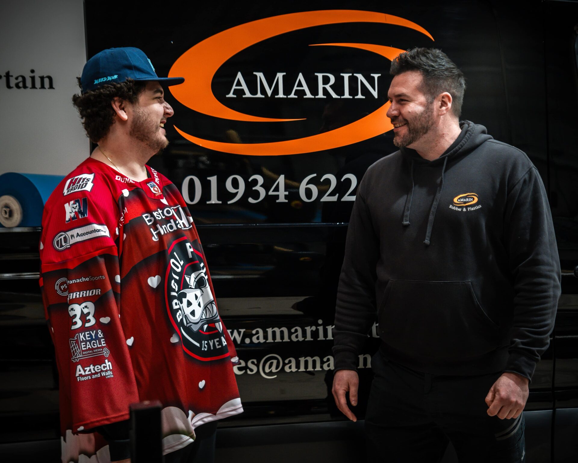 "We've got Tommy in our...workshop?!?" - Amarin Rubber