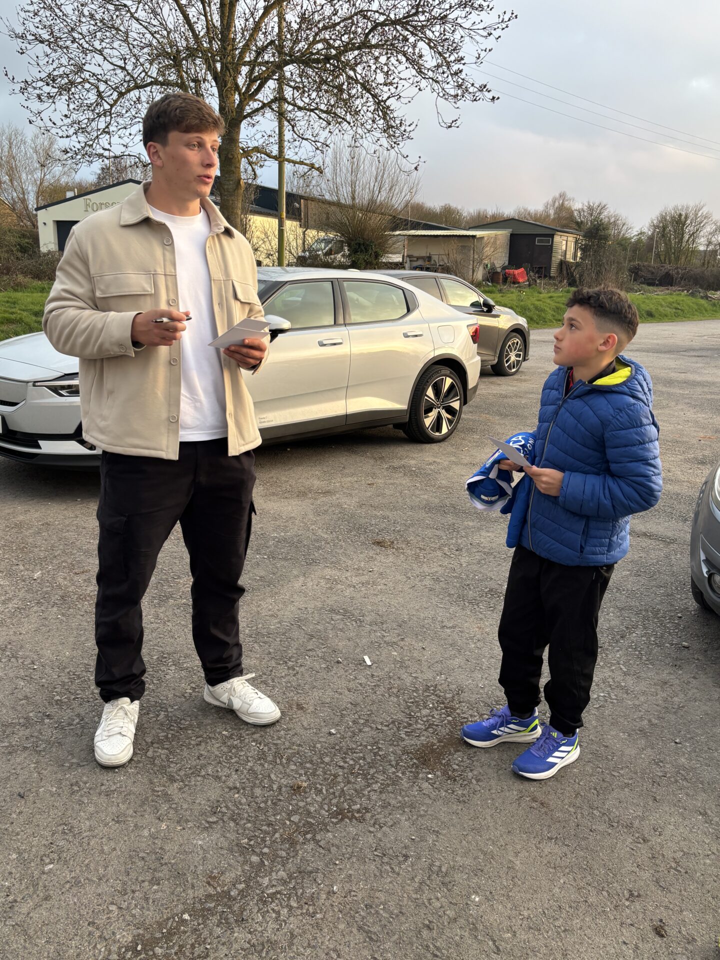 The Chief Visits Tor Rugby Club - Amarin Rubber