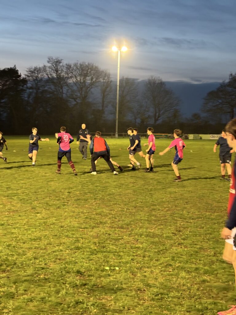 The Chief Visits Tor Rugby Club - Amarin Rubber