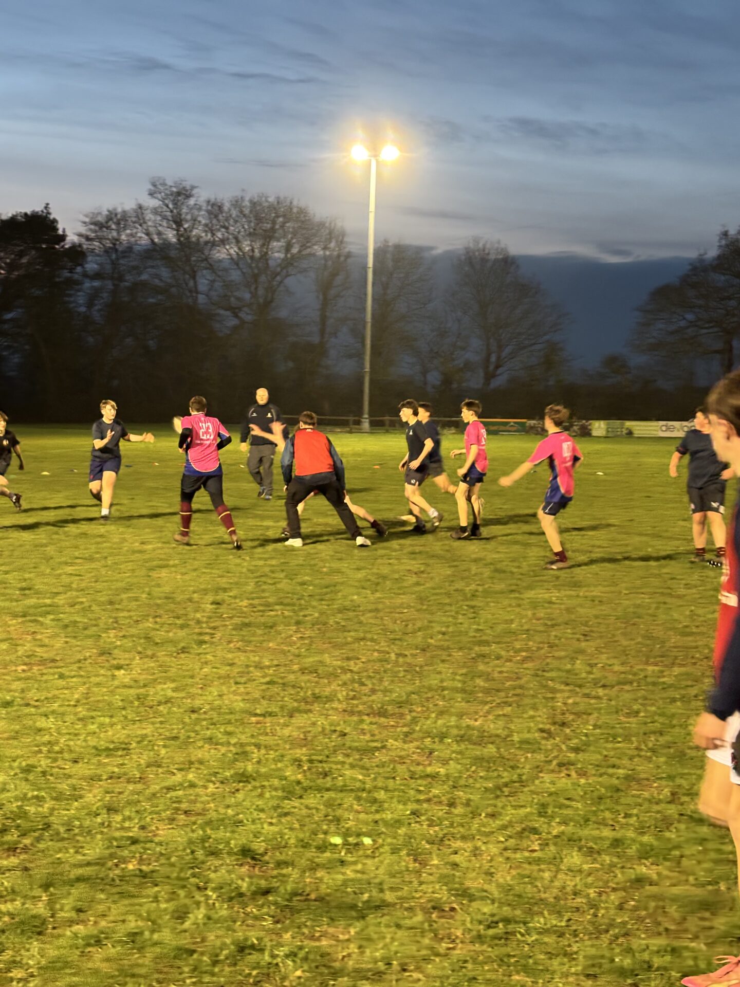 The Chief Visits Tor Rugby Club - Amarin Rubber